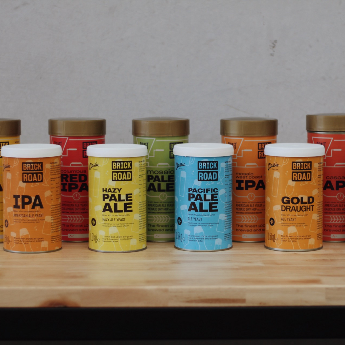 Home Brew Extract Cans |Brick Road — Newcastle Brew Shop