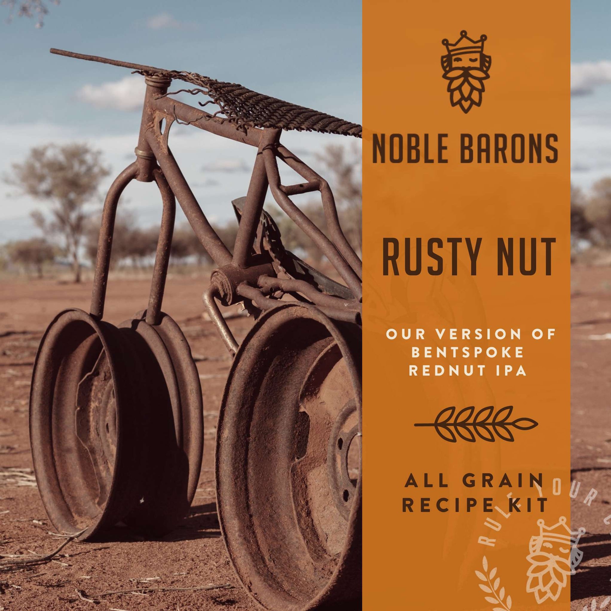 All Grain Beer Kit Bentspoke Rednut | Rusty Nut — Newcastle Brew Shop