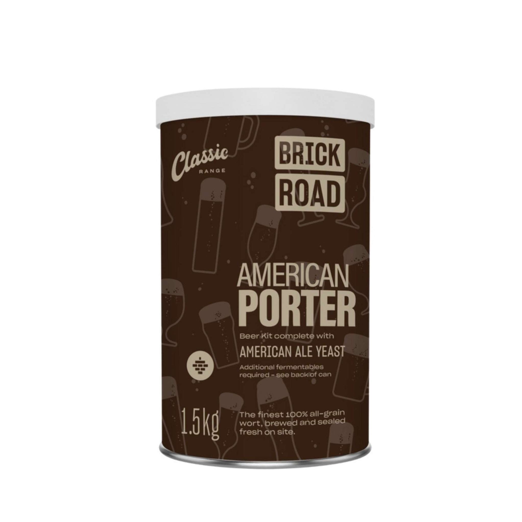 Brick Road American Porter Home Brew Kit — Newcastle Brew Shop