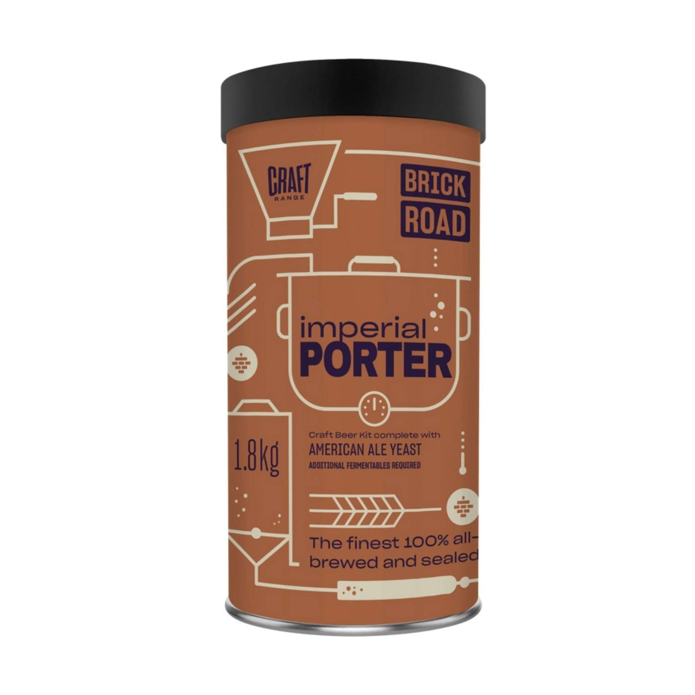 Brick Road Craft Imperial Porter Home Brew Kit — Newcastle Brew Shop