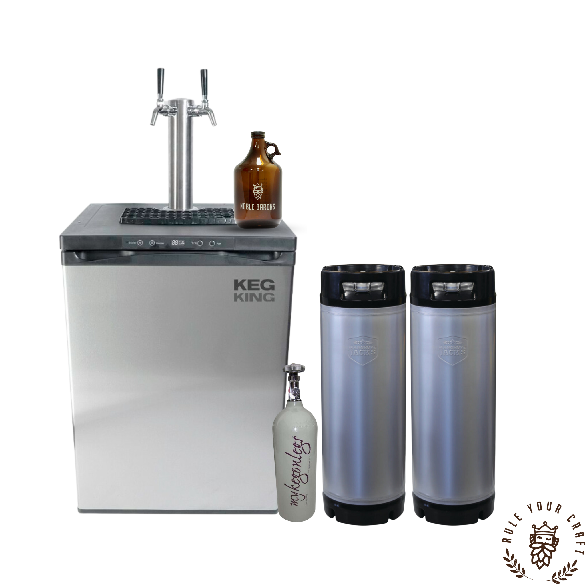 Keg King Master XL Kegerator — Newcastle Brew Shop