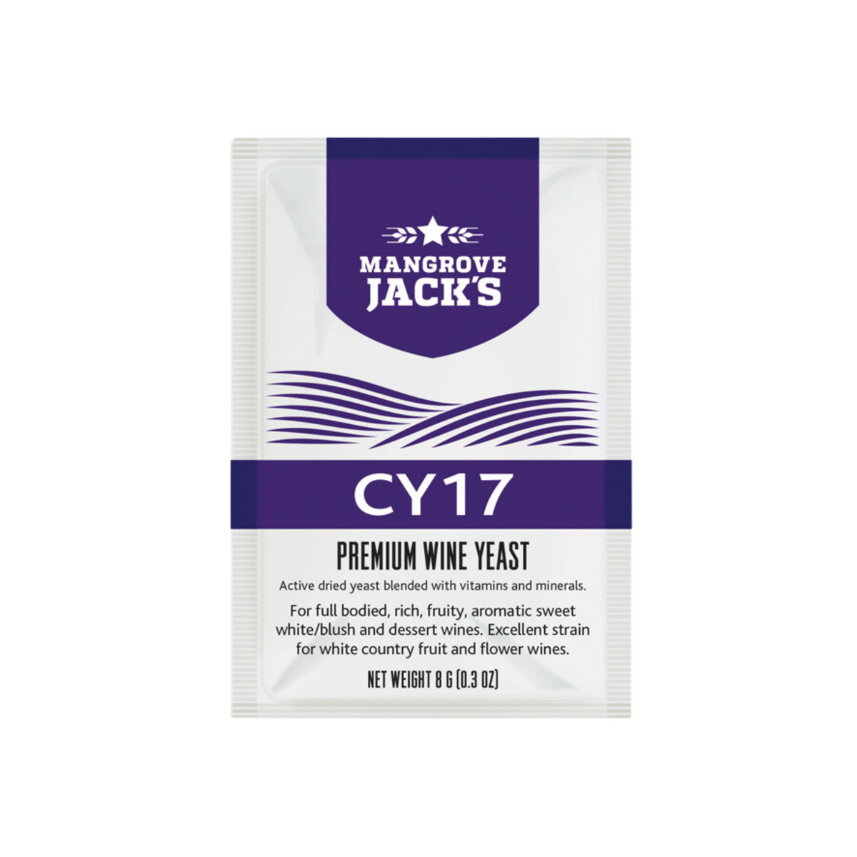 Mangrove Jack's CY17 Wine Yeast 8g — Newcastle Brew Shop