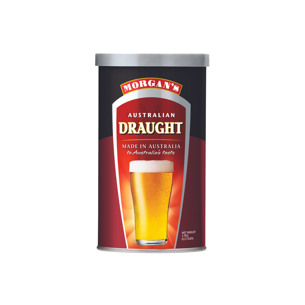Morgan's Australian Draught Home Brew Extract Can — Newcastle Brew Shop