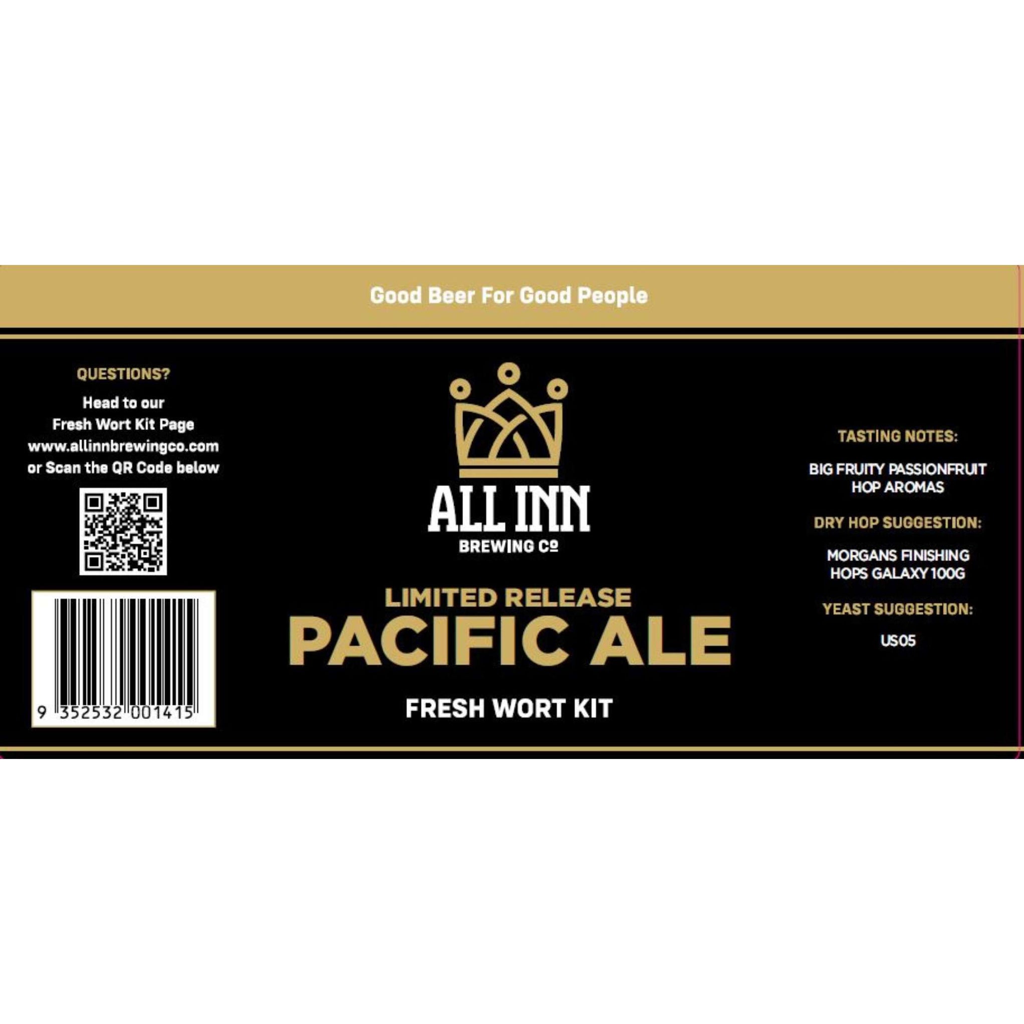 All Inn Brewing Co Pacific Ale — Newcastle Brew Shop