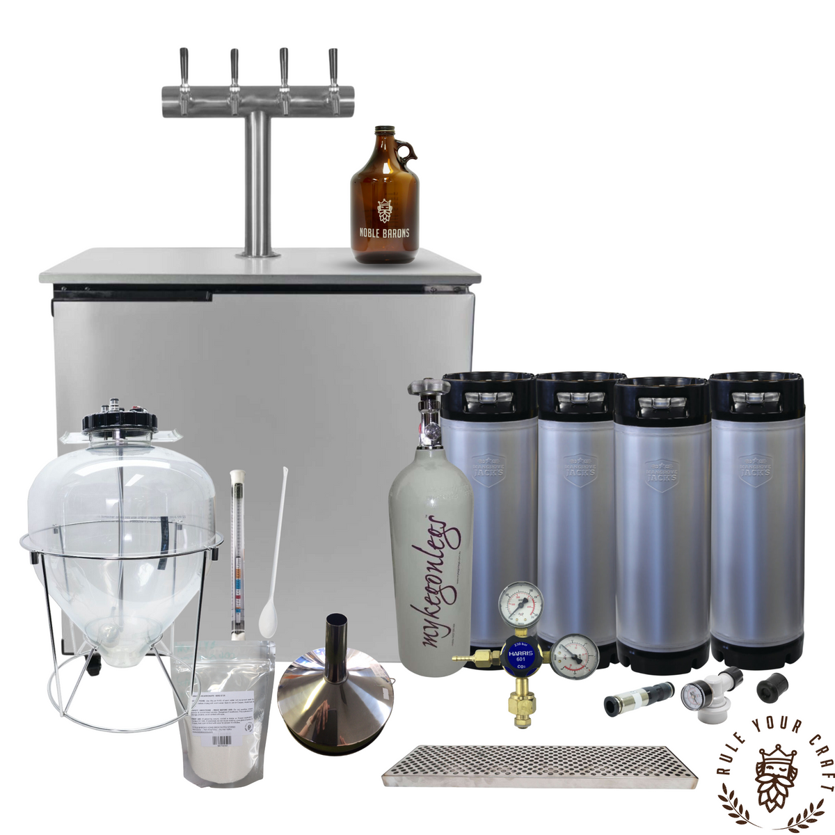 Solstice Ultimate Starter Kit & Kegerator Bar — Newcastle Brew Shop