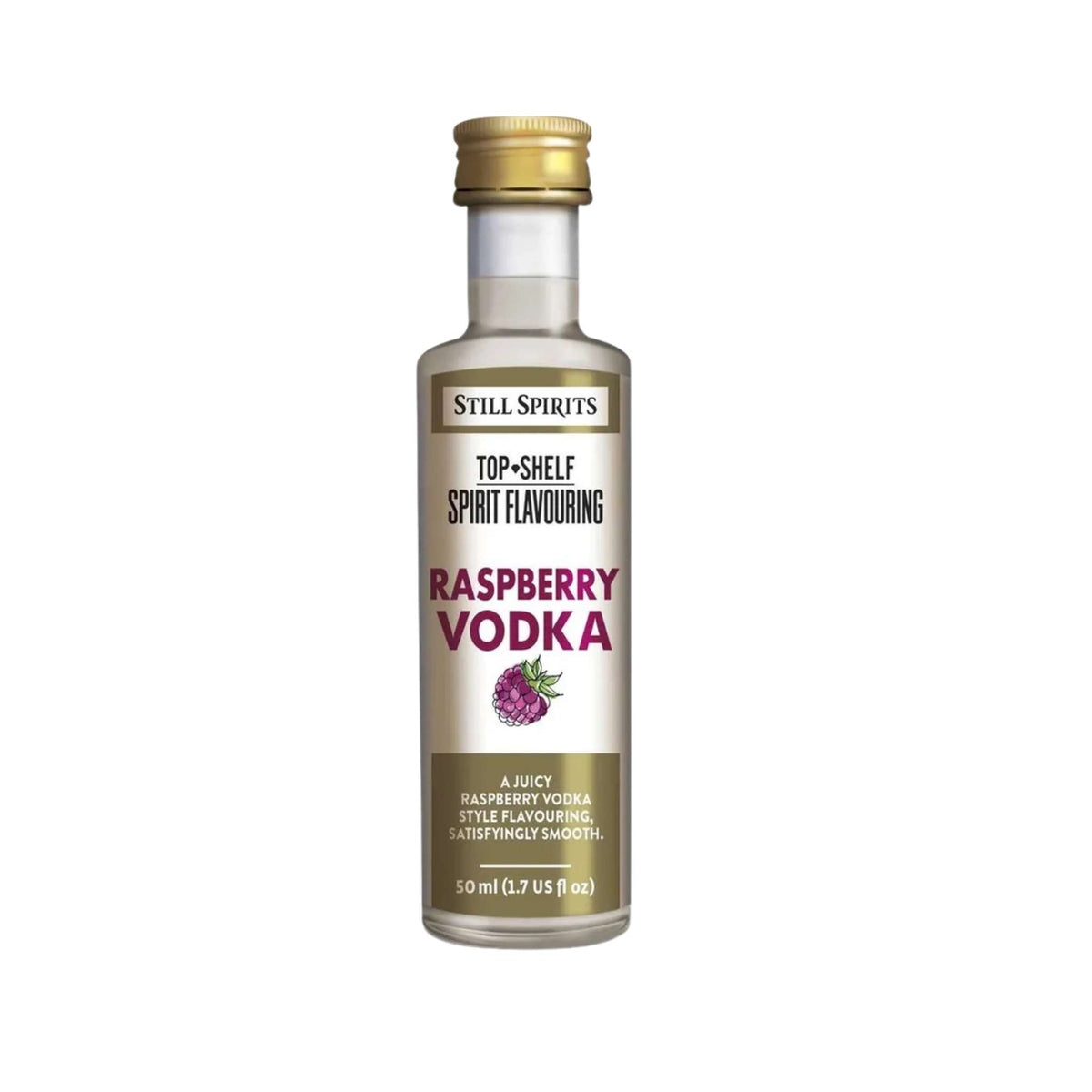 Top Shelf Raspberry Vodka Spirit Flavouring | Noble Barons — Noble ...