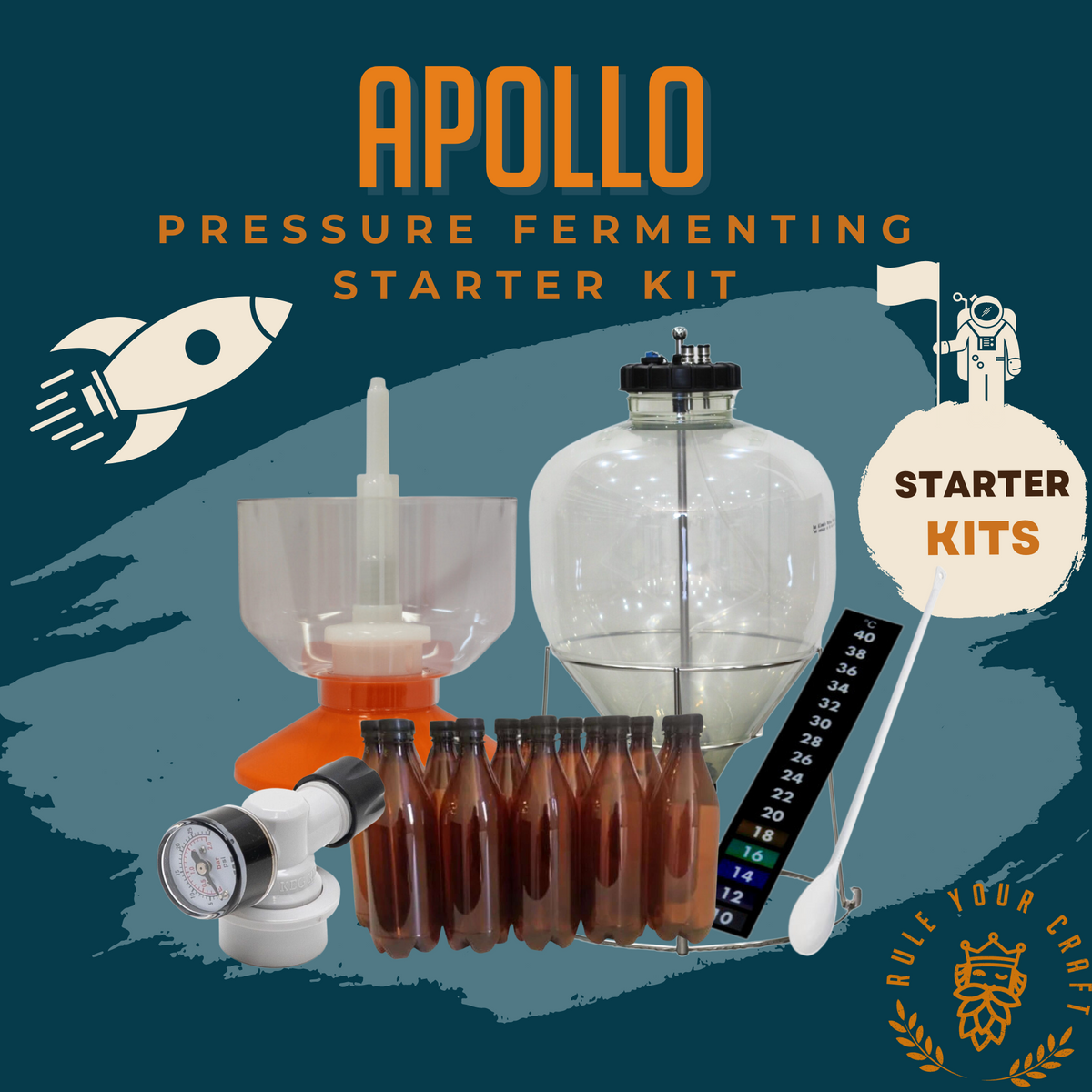 Apollo - Pressure Fermenting Homebrew Starter Kit Package — Newcastle Brew Shop